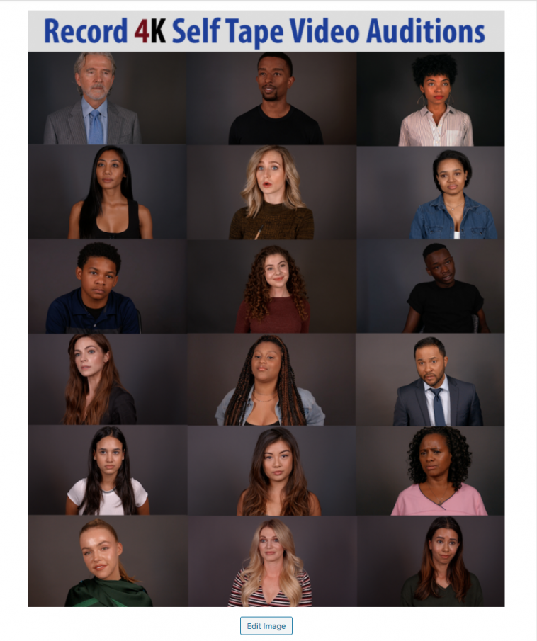 Professionally Record Self Tape Audition, Monologue, or Other Videos